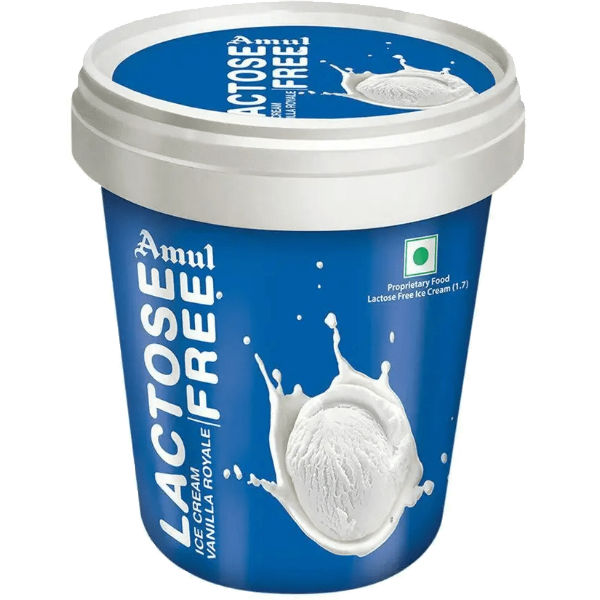 Amul Vanilla Lactose Free Ice Cream (125 ml) – Tap2Home